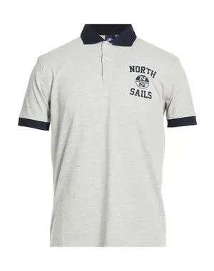 NORTH SAILS Polo Shirt Light Size Cotton, Elastane - Grey