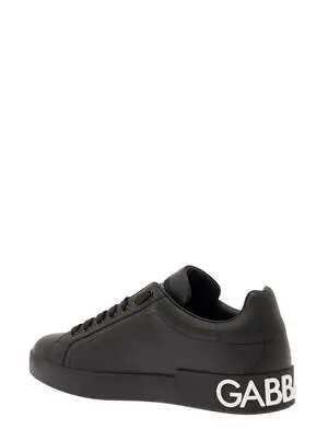 Dolce & Gabbana Portofino Sneakers - Black