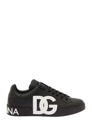 Dolce & Gabbana Portofino Sneakers - Black