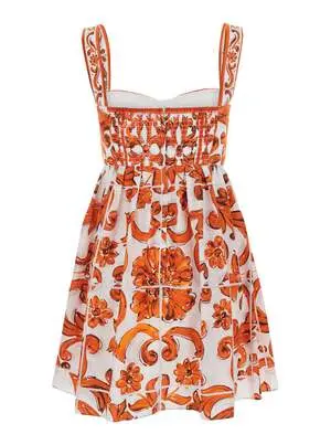 Dolce & Gabbana Maiolica Mini Dress