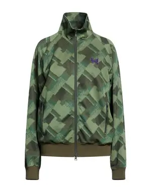 Needles Jacquard Zip-up Sweatshirt