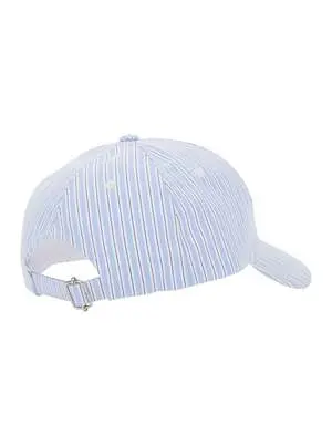 A.p.c. Charlie Striped Cotton Baseball Cap - Multicolor
