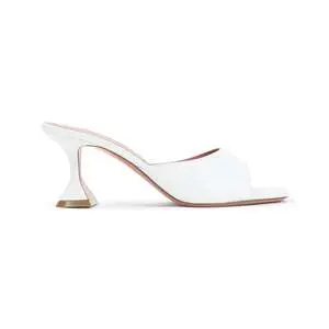 Amina Muaddi Lupita Slipper 70 - White