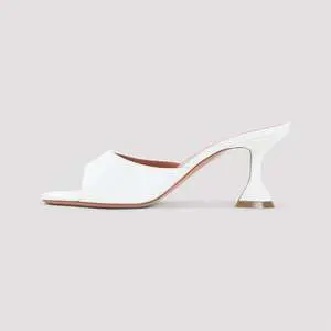 Amina Muaddi Lupita Slipper 70 In Smooth Leather