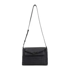 Bottega Veneta Small Andiamo Messenger Bag - Black