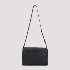 Bottega Veneta Small Andiamo Messenger Bag - Black