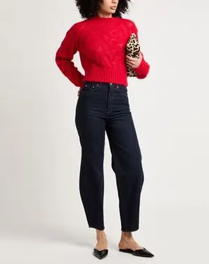 TWINSET Cable-knit Mohair & Wool Blend Sweater