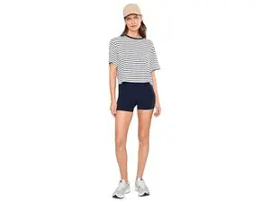 Splits59 Oversized Striped Jersey Tee - Gray