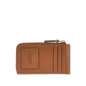 Marc Jacobs Grained Leather Zip Wallet