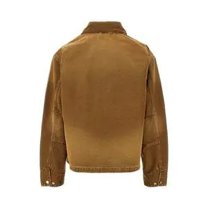 Carhartt Work In Progress Detroy Denim 'arcan' Jacket - Brown