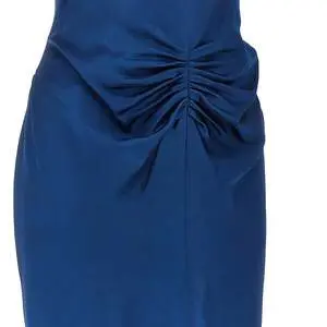 Victoria Beckham Isabella Crepe Back Satin Long Dress