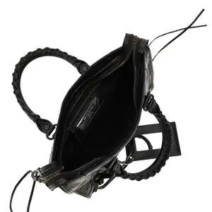 Balenciaga Arena Leather Small Le City Bag - Black