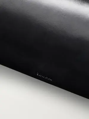 Simkhai River East-west Moto Leather Clutch Bag - Black