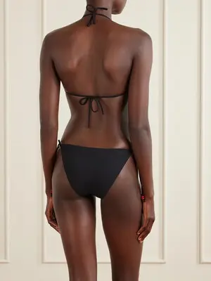 LIDO Embellished Triangle Bikini - Black