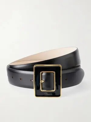 DEHANCHE Clio Leather Belt - Black