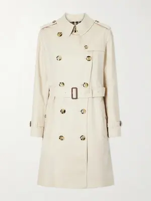 Burberry Button Detailed Coats For Men