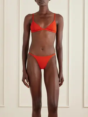 Matteau Triangle Bikini Top - Red
