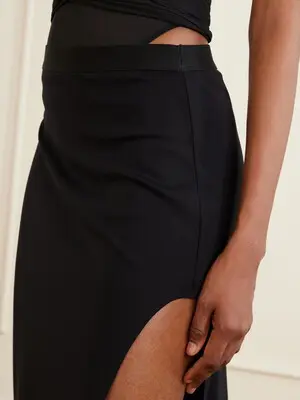 Wardrobe.NYC Scoop Stretch-jersey Maxi Skirt