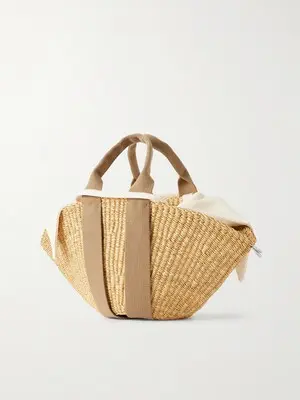 Muuñ Sophie Mini Woven Straw Tote