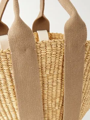 Muuñ Sophie Mini Woven Straw Tote