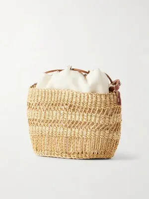 Muuñ Minette Raffia Shoulder Bag