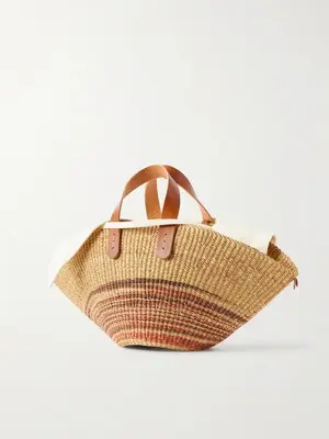 Muuñ Muñ Pacha Raffia Tote Bag