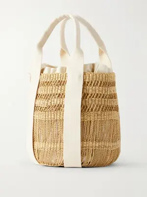 Muuñ Mixy Raffia Bucket Bag