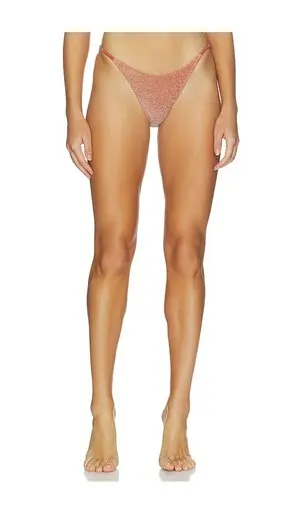 Free People Blair Kini Bikini Bottom In Brown - Hazel