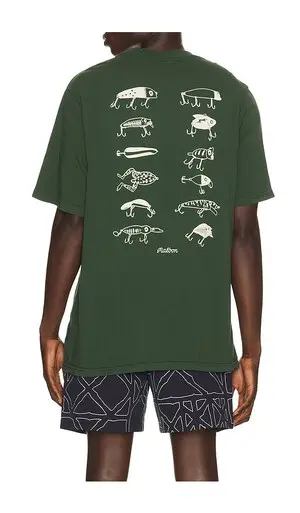 MALBON Bass Club Bermuda Lures Graphic Tee