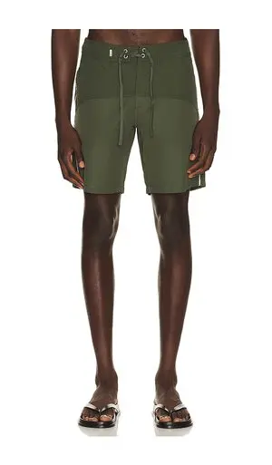 RHYTHM Heritage Curve Trunk In Green - Forest