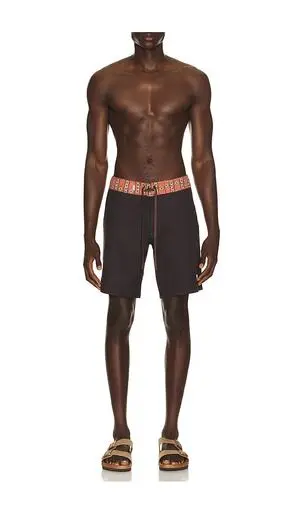 RHYTHM Towner Panel Trunk In Brown