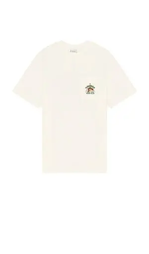 MALBON X Golf & Bass Club Vista Bass Club Tee In White