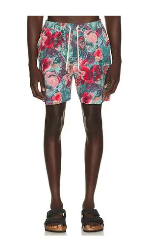LES DEUX All Over Print Swim Shorts - Multicolor