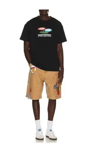 VANDYTHEPINK Two Flower Tee