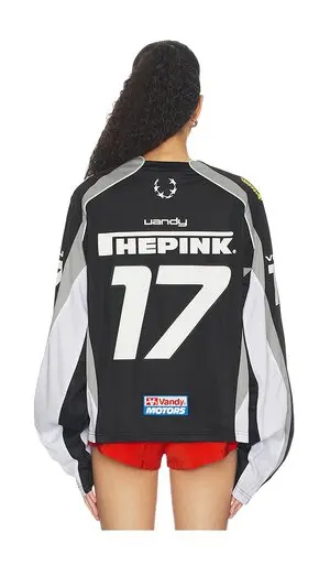 VANDYTHEPINK Graphic Moto Jersey