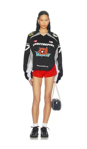 VANDYTHEPINK Graphic Moto Jersey