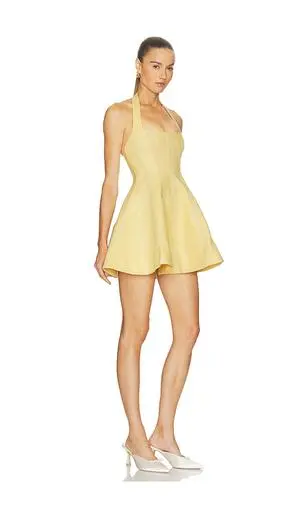 CAMILA COELHO Cassia Mini Dress - Yellow