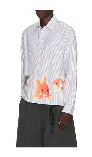 VANDYTHEPINK Goldfish Button Down Shirt