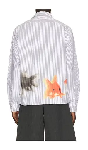 VANDYTHEPINK Goldfish Button Down Shirt