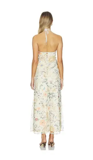 Agua Bendita Sari Solstice Dress - Multicolor