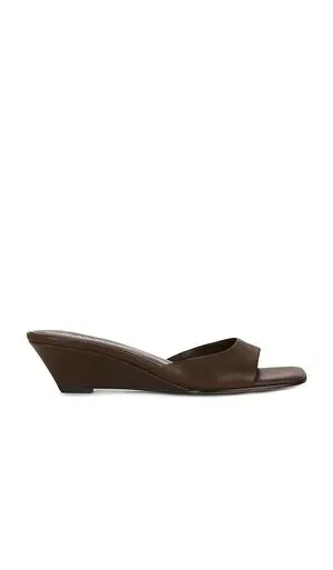 Raye Reina Wedge Sandals - Chocolate