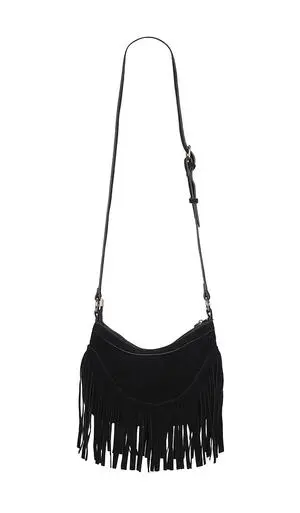 PETIT MOMENTS Montana Suede Fringe Shoulder Bag