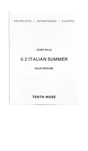 TENTH MUSE Italian Summer Solid Perfume Balm - N,a