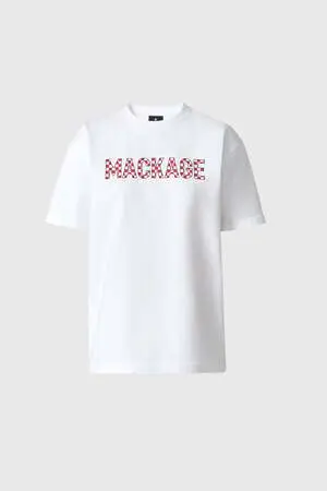 Mackage Organic Cotton Logo Print T-shirt