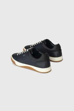Mackage Luka-01 Leather Low-top Sneakers - White