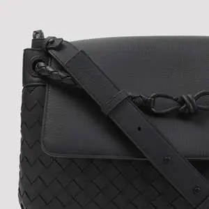 Bottega Veneta Andiamo Intrecciato Messenger Bag