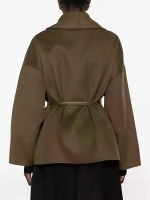 Max Mara Belted Shawl Collar Jacket