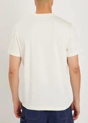 Moncler Embroidered Cotton T-shirt