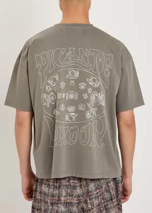 PICANTE Sacramento Printed Cotton T-shirt