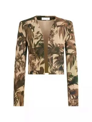 Oscar De La Renta Cropped Jackets For Women